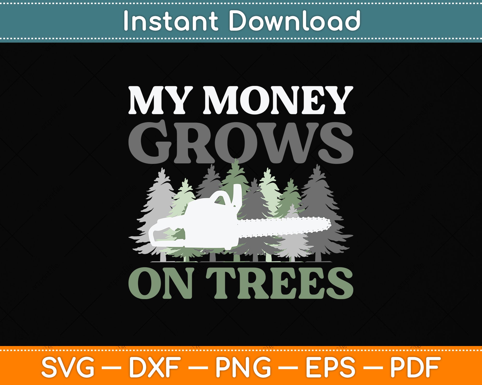 My Money Grows On Trees Arborist Svg Cutting File – artprintfile
