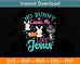No Bunny Loves Me Like Jesus Christian Easter Bunny Sunday Svg File ...