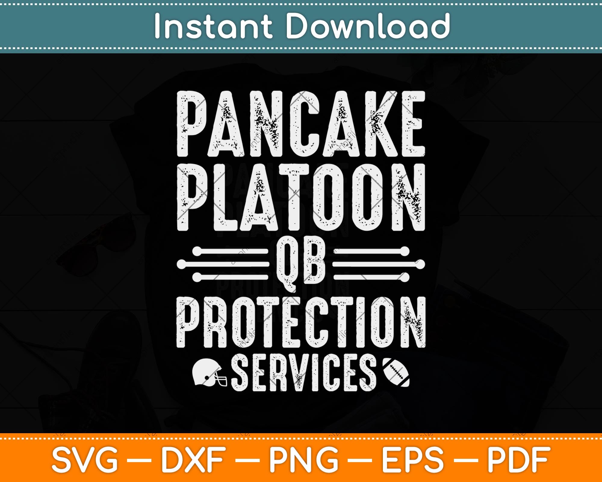 Pancake Platoon Qu Protection Services Svg Png Dxf File – artprintfile