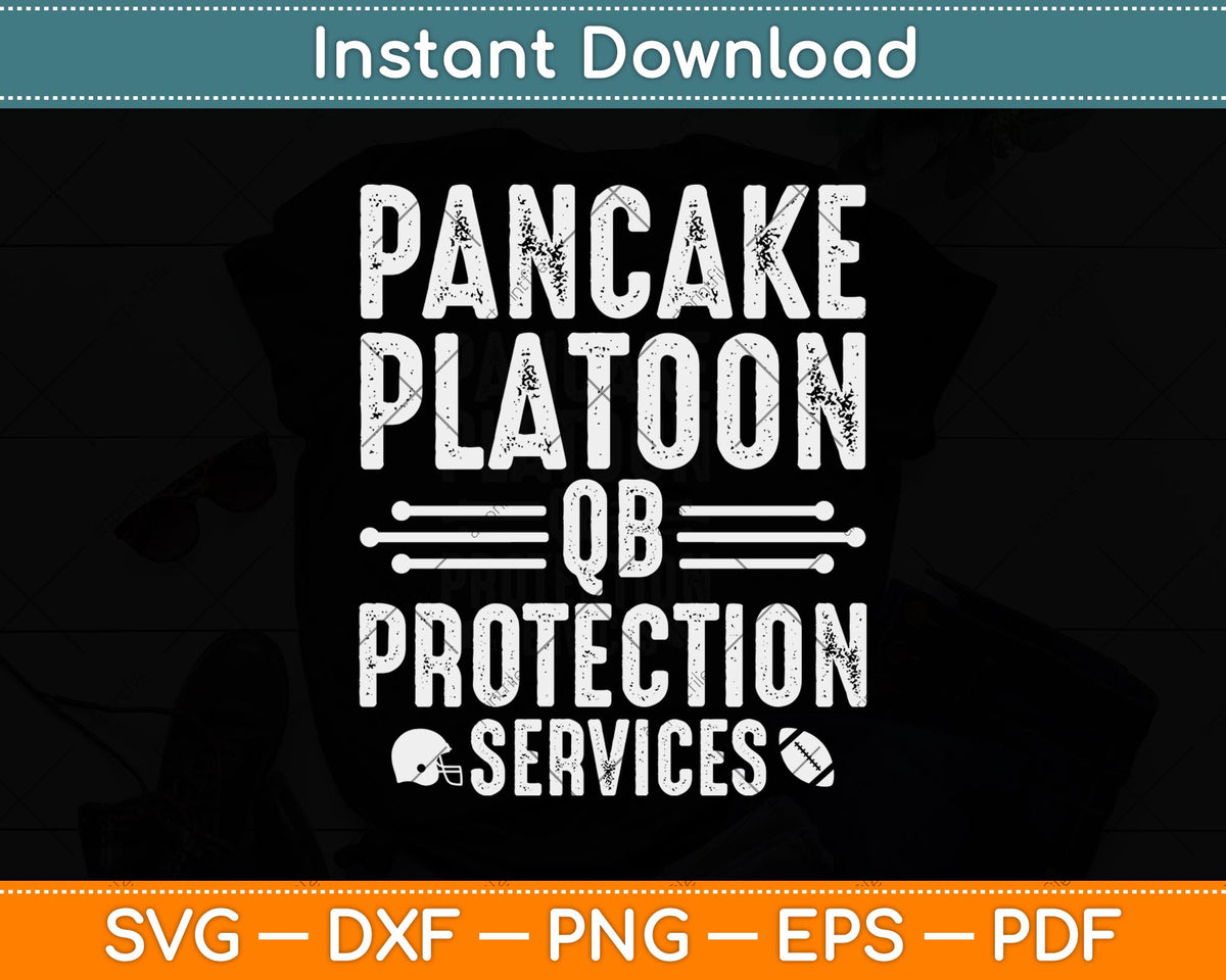 Pancake Platoon Qu Protection Services Svg Png Dxf File – artprintfile