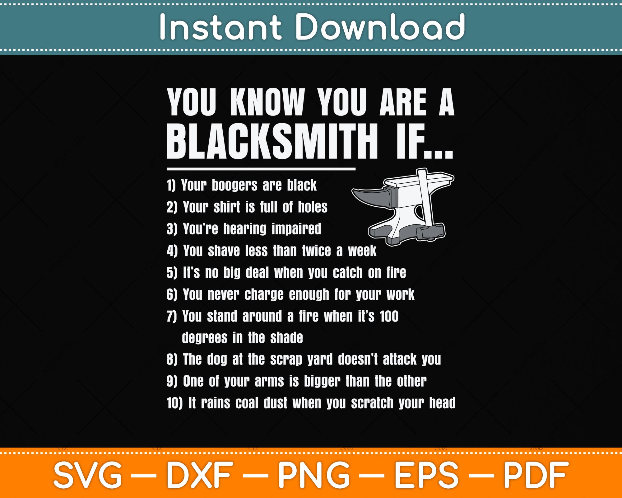 You Are A Blacksmith Funny Metalsmith Svg Cutting File – artprintfile
