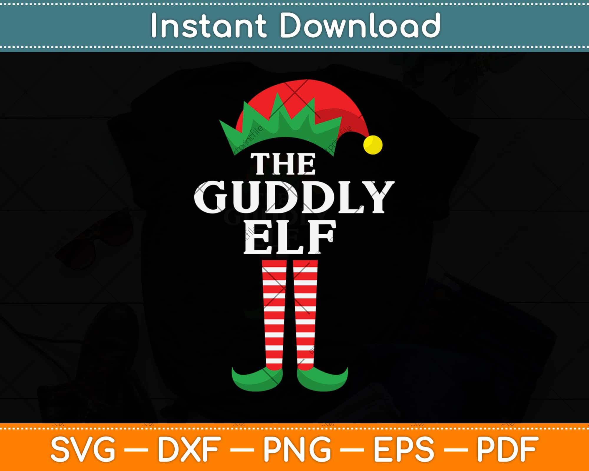 Cuddly Elf Matching Family Group Christmas Svg File – artprintfile
