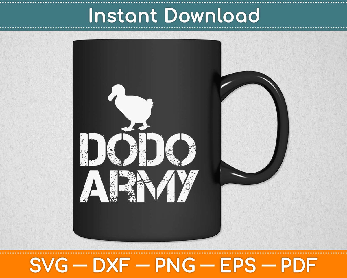 Dodo Army Svg Cutting Files – artprintfile