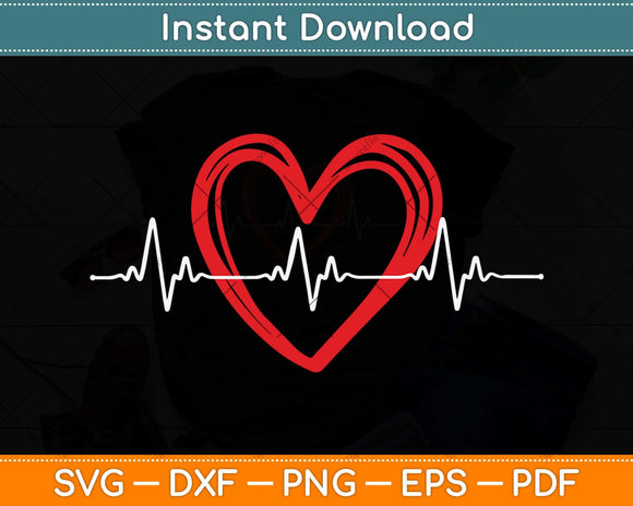 Heartbeat Svg – artprintfile