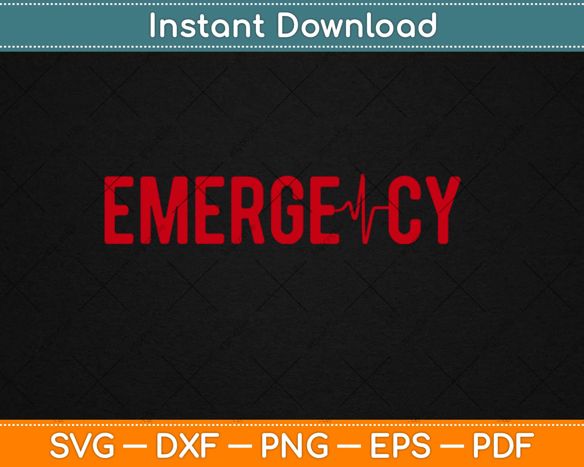 ER Nurse Doctor Emergency Room Hospital For EMT Students Svg Png Design ...