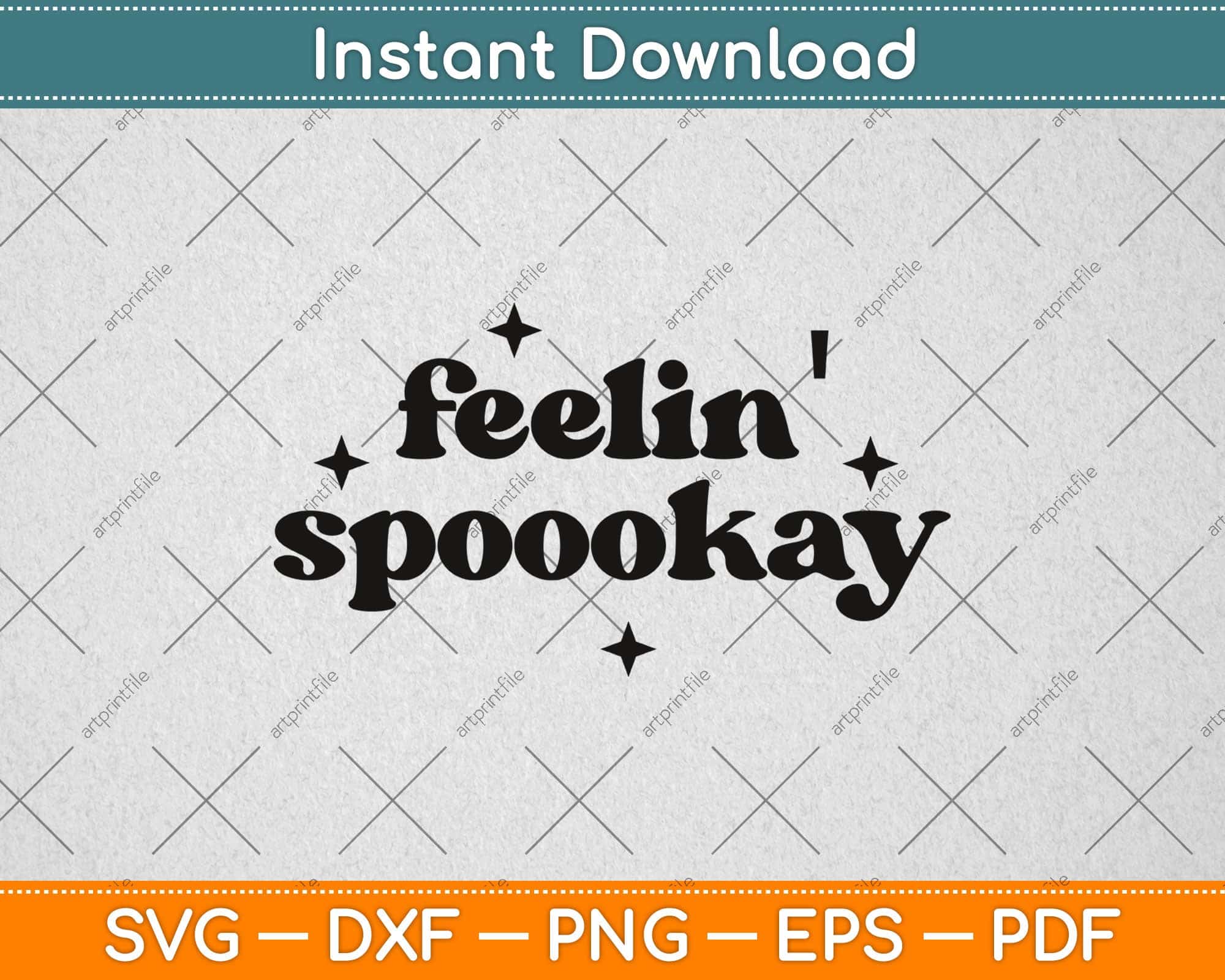Feeling Spooky Halloween Svg Cutting File – artprintfile