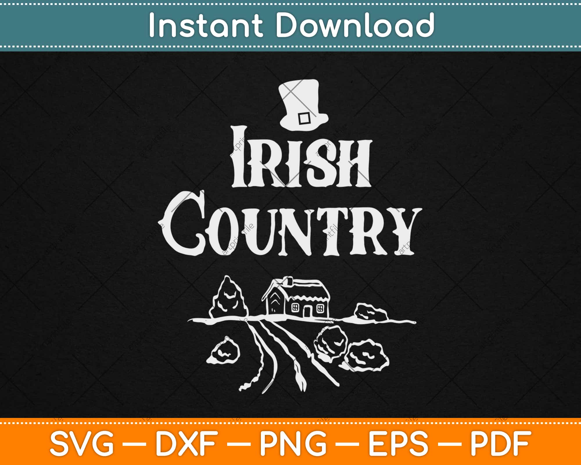 Irish Country Svg Png Dxf Digital Cutting File Instant Download ...