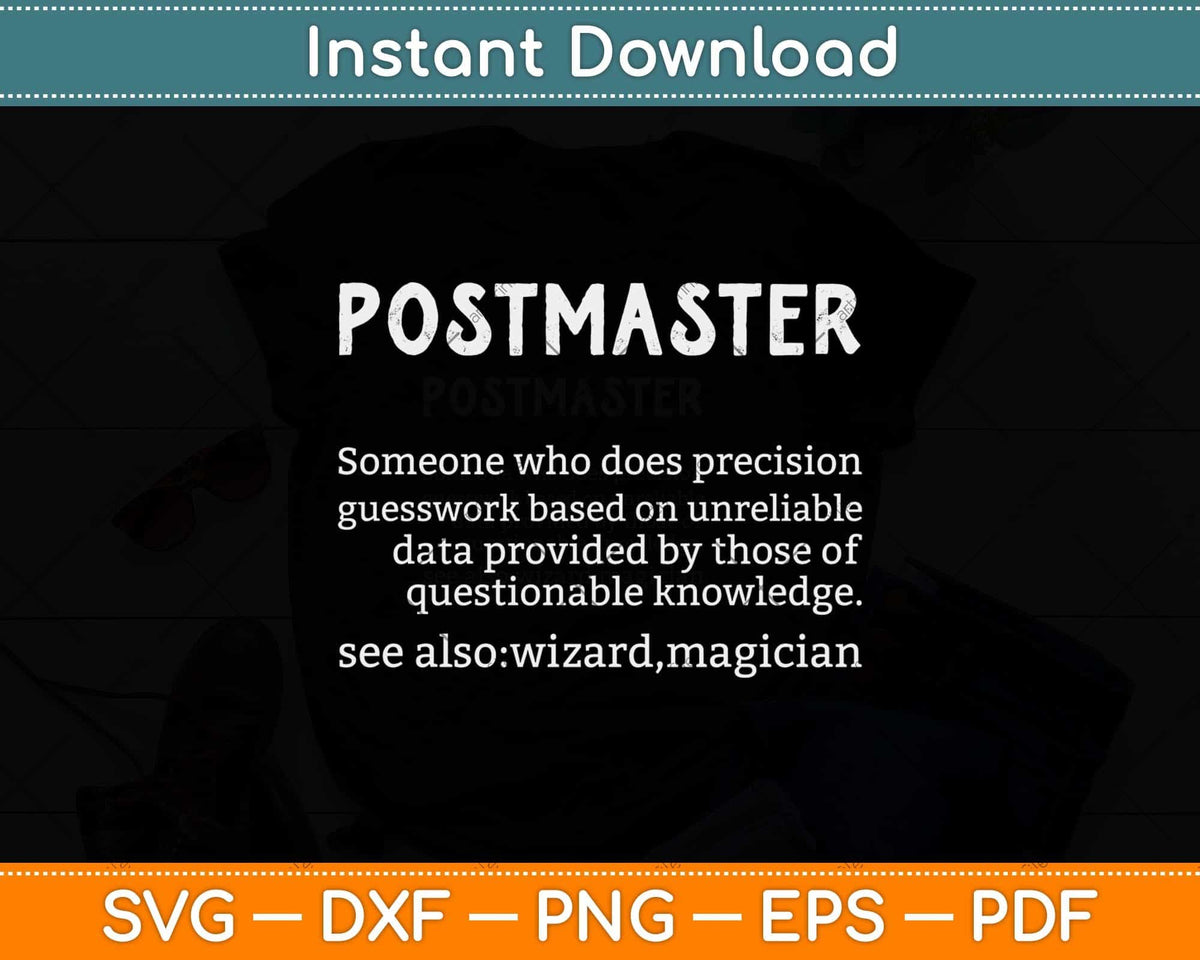 Postmaster Funny Fathers Day Svg Png Dxf Cutting File – artprintfile