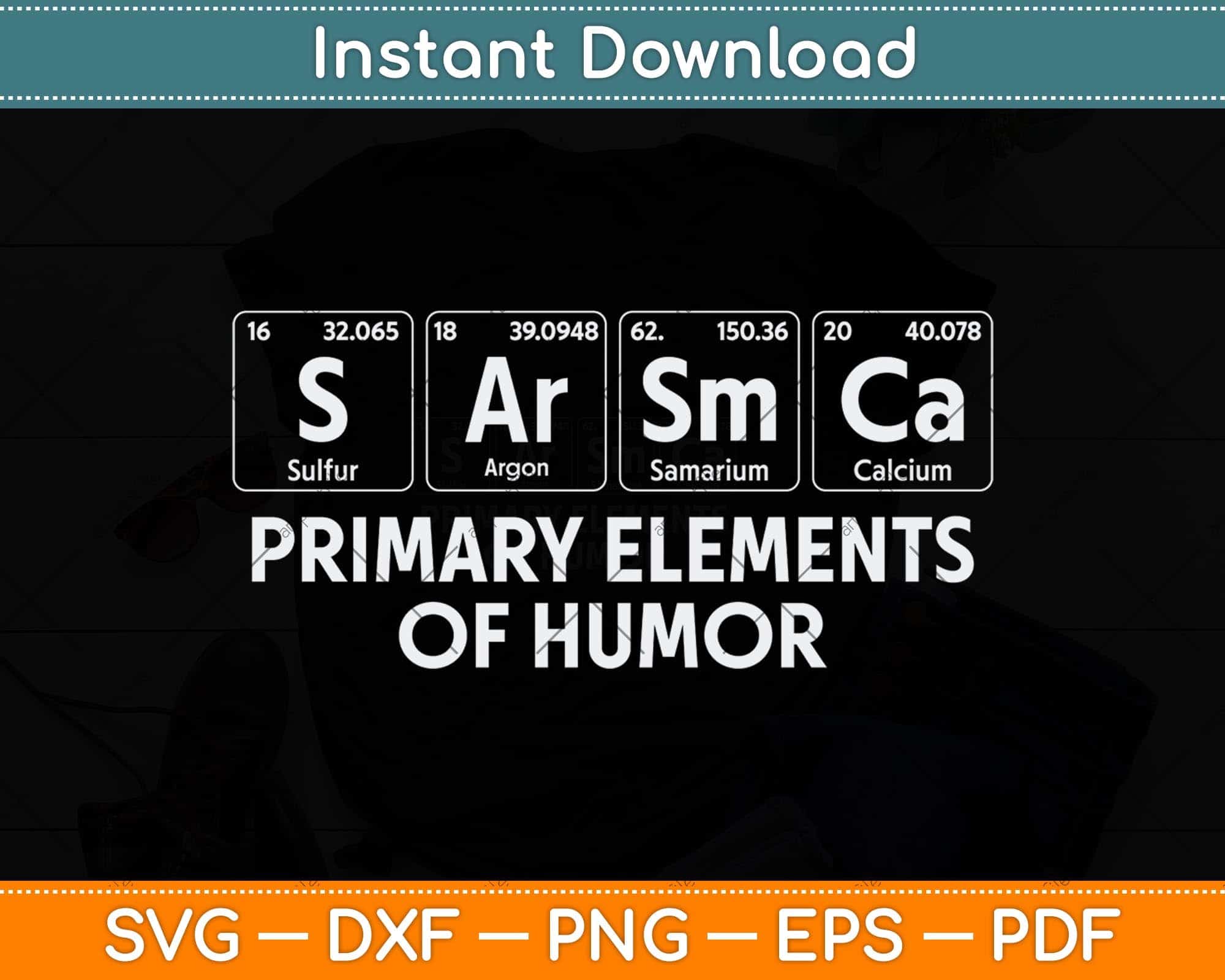 Primary Elements of Humor Science Svg Cutting File – artprintfile