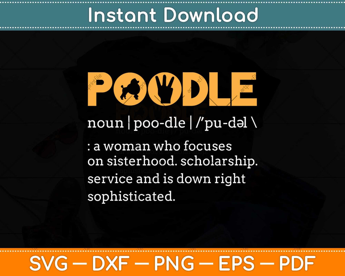 SGRho Sigma 1922 Poodle Noun Gamma Rho Hand Sign Svg File – artprintfile