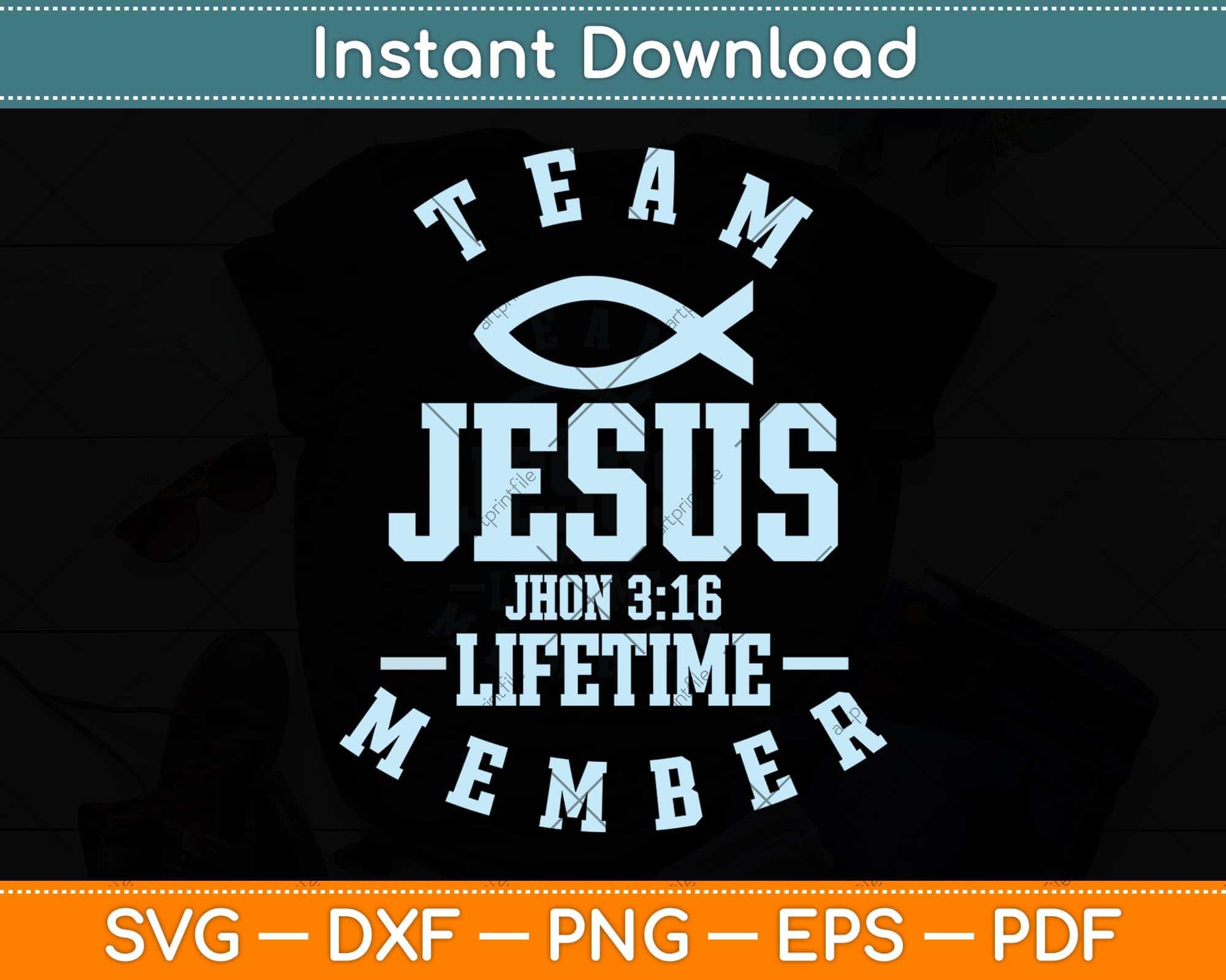 Team Jesus Religious God Christian Svg Cutting File – artprintfile