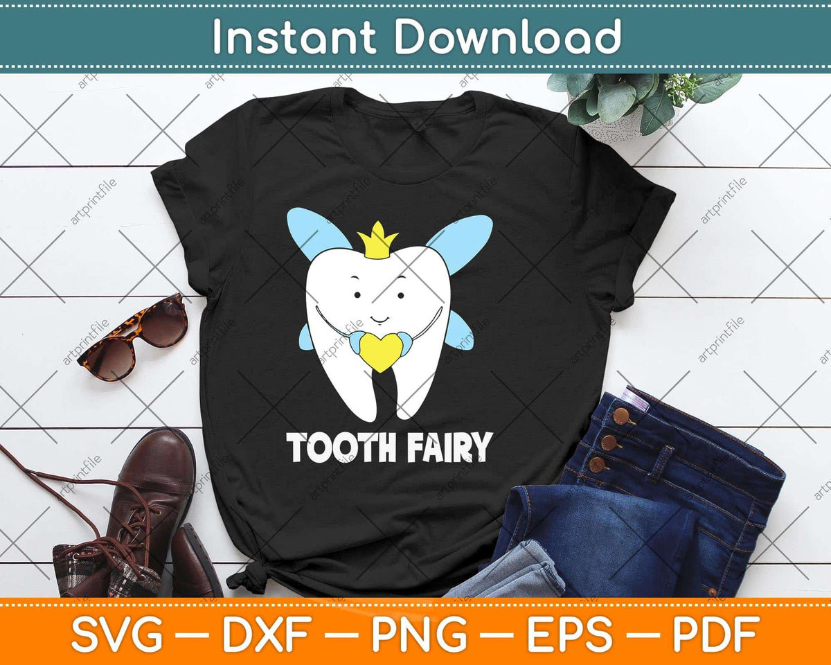Tooth Fairy Crown Tooth Dentist Svg Cutting File – artprintfile