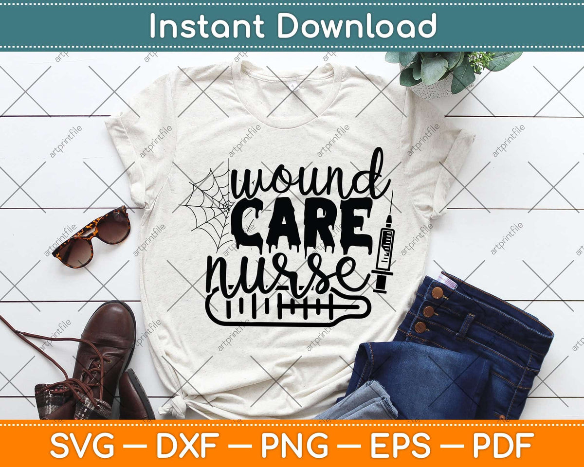 Wound Care Nurse Halloween Svg Cutting File – artprintfile