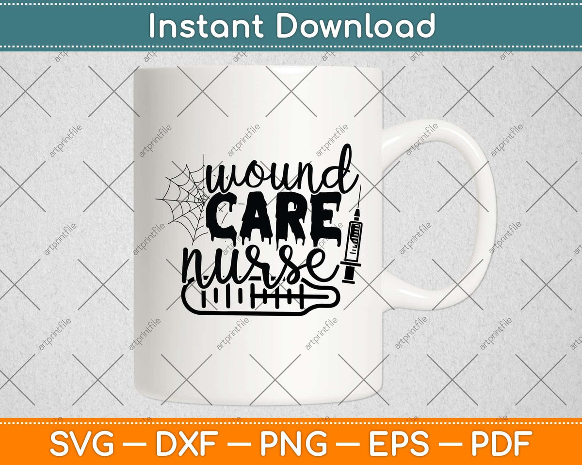 Wound Care Nurse Halloween Svg Cutting File – artprintfile